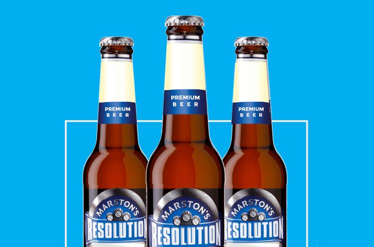 Marston’s Resolution: Low Carb Beer Launch | DrinkWell
